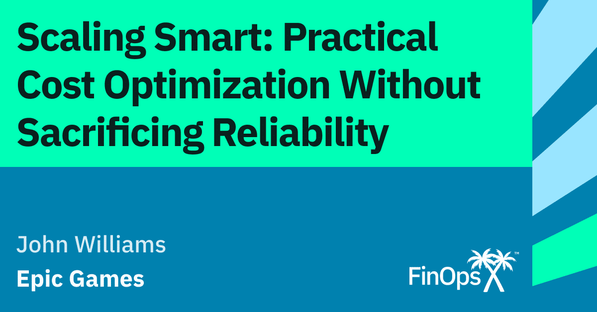 Scaling Smart: Practical Cost Optimization Without Sacrificing Reliability